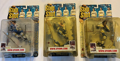 McFarlane Toys SLAP SHOT Hanson Brothers " RARE BLOODY " Version ...