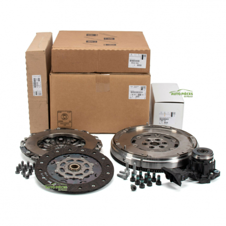 KIT DVA EMBRAYAGE VOLANT MOTEUR AVEC BUTEE 1631733780 CITROEN 1.6 E-HDI ...