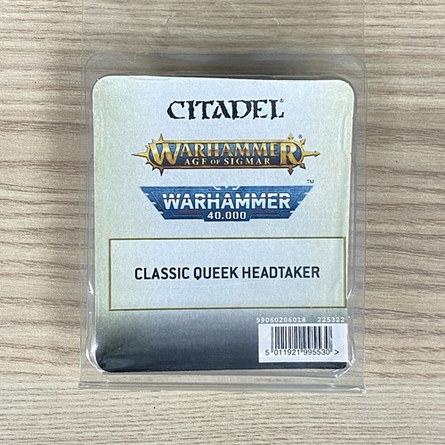 Classique Queek Headtaker Skaven Héro Lord Warhammer Le Vieux le Monde ...
