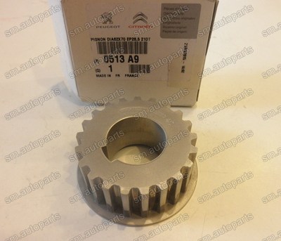 Genuine Timing Belt Crankshaft Pulley For Citroen Peugeot 1.9 D 2.0 HDi ...