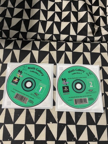 Lightspan Adventures PlayStation 1 Disc: Math Gallery Collection #1 ...