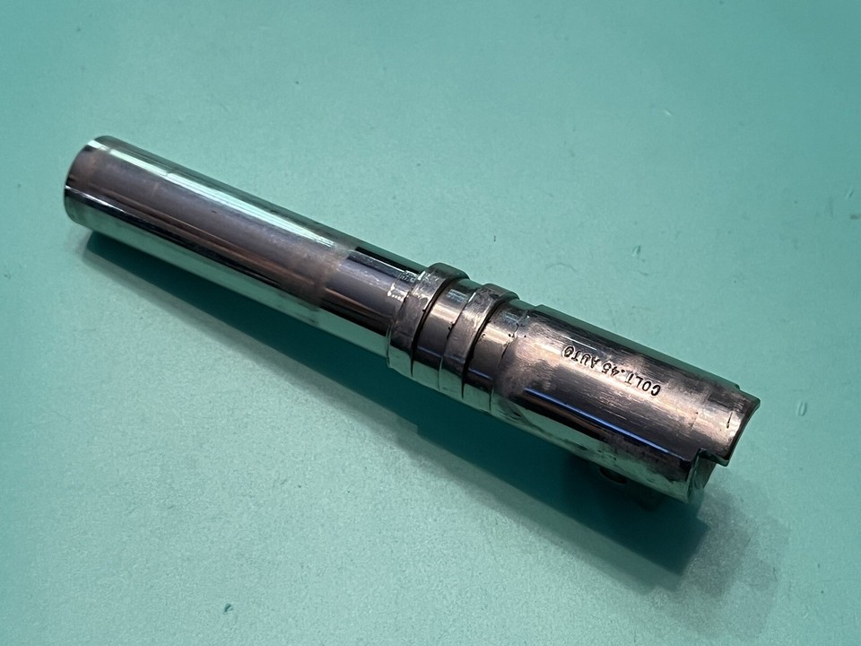 USED OEM COLT COMBAT COMMANDER NICKEL SLIDE BARREL SPRING .45 ACP ...