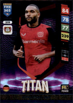 Panini FIFA 365 Adrenalyn XL 2025 Card 319 - Jonathan Tah - Titans | eBay