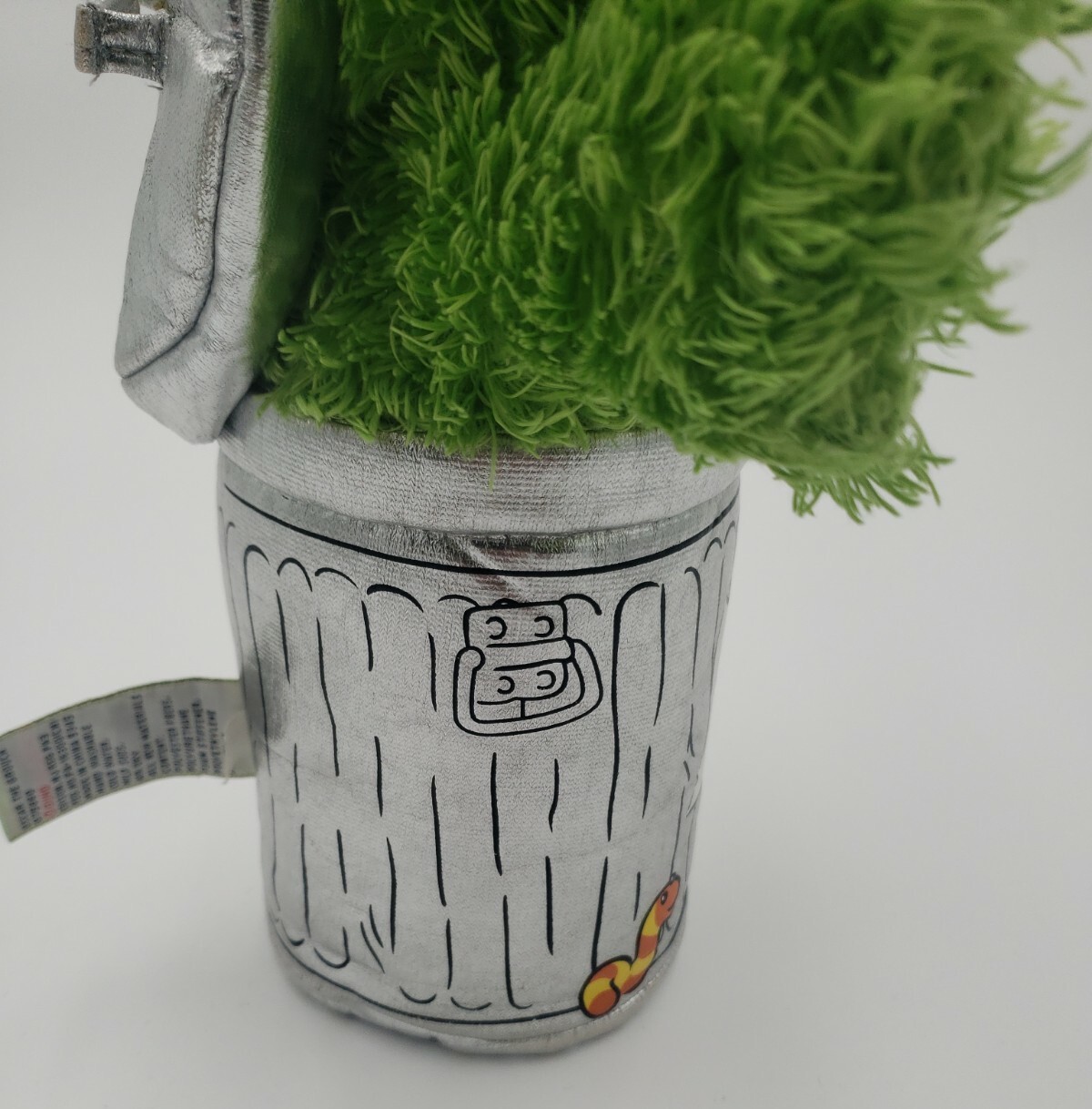 Gund Sesame Street Oscar The Grouch In Trash Can Stuffed Plush 10" 2013 ...