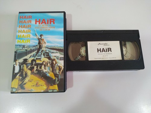 Hair Musical De Los 60 Milos Forman - Vhs Cinta Tape Español | eBay