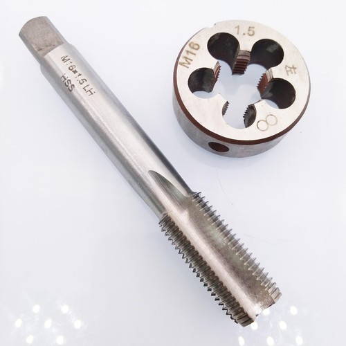 US Stock HSS M16 x 1.5mm Tap & M16 x 1.5mm Die Metric Thread Left Hand ...