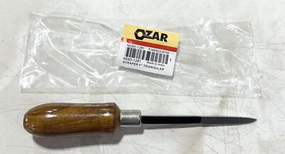 OZAR 4" Triangular Machinist Scraper with Wooden Handle | eBay
