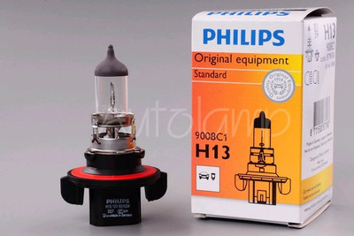 2x Philips 9008C1 H13 Bulb Germany Lamp Light 12v Headlight Auto 9008 ...