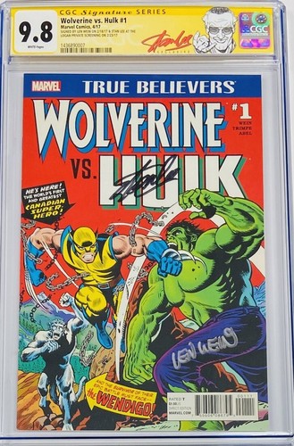 Incredible Hulk #181 TB RP Signed Stan Lee Len Wein Private Screening ...