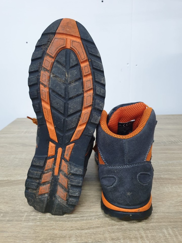 Rock Fall Pro Man S1P SRC Grey Orange Steel Toe CapSafety Boots UK 11 ...