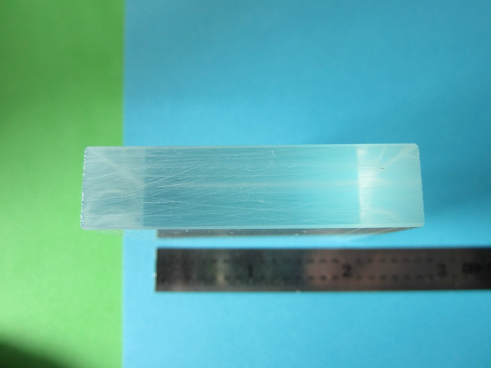 OPTICAL BK7 GLASS THICK BLOCK SLAB LASER OPTICS BIN#30-10 | eBay