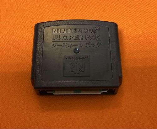 Nintendo 64 Jumper Pak Terminator Pack with Cooling Slits Japan Made | eBay