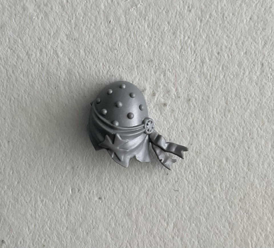 Warhammer 40k Black Templar Bits-Shoulder Pad - Mark VI Corvus Pattern ...