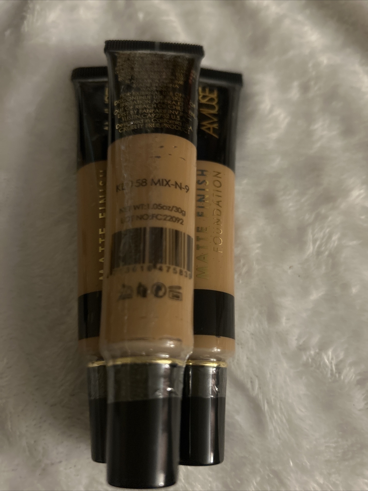 AMUSE Cosmetics Matte Finish Foundation - Shade N9- New | eBay