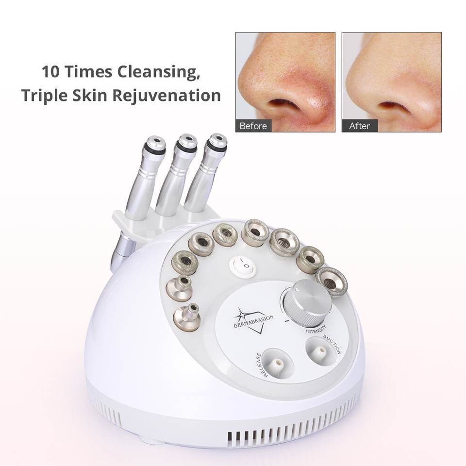 Pro Diamond Microdermabrasion Dermabrasion Facial Peel Vacuum Skin Care ...