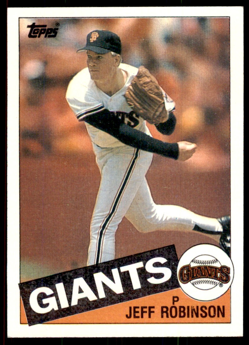 1985 Topps Jeff Robinson Baseball Cards #592 | eBay