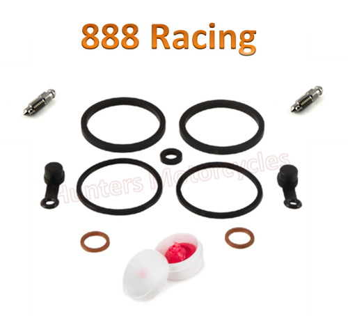Suzuki GS500 E Rear Brake Caliper Piston Seals Nipples Repair / Rebuild ...