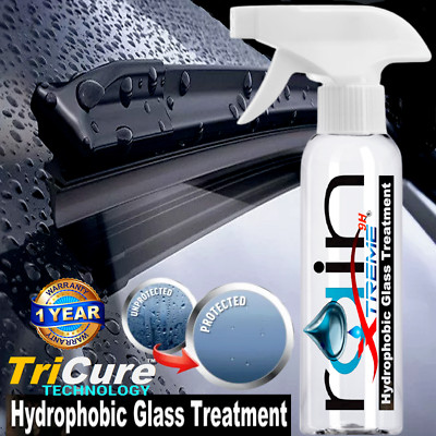 WORLD'S STRONGEST GLASS TREATMENT CERAMIC CAR COATING TRICURE GLASS ...