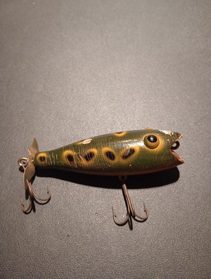 Vintage Tough Color Rare Early Florida Barracuda Lure Frog Pattern | eBay