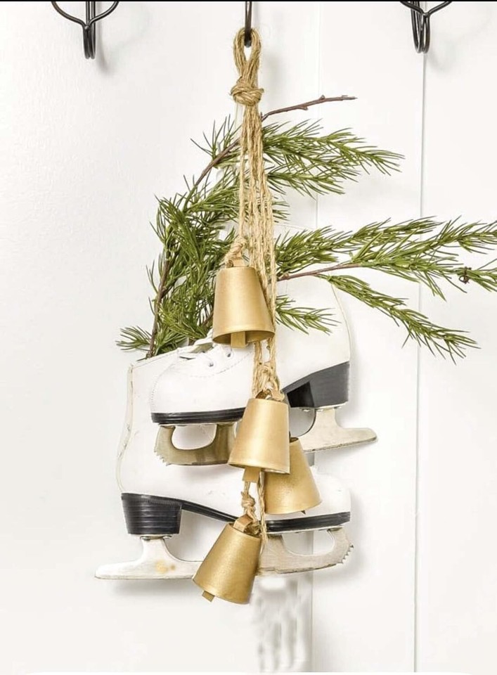 Vintage Handmade Hanging Harmony Bells 5 Inch Rustic Garden Bell, X-mas ...