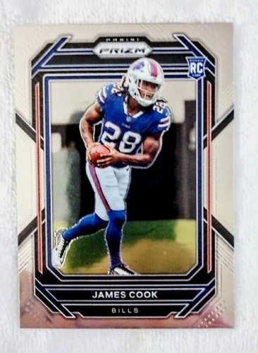 2022 Panini Prizm JAMES COOK Rookie RC #319 Buffalo Bills MINT QTY! 🔥 ...