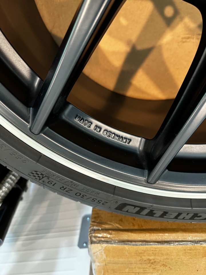 BBS CI-R Satin Black Wheels With Stainless Rim | 19" | 10" | 5x112 ...