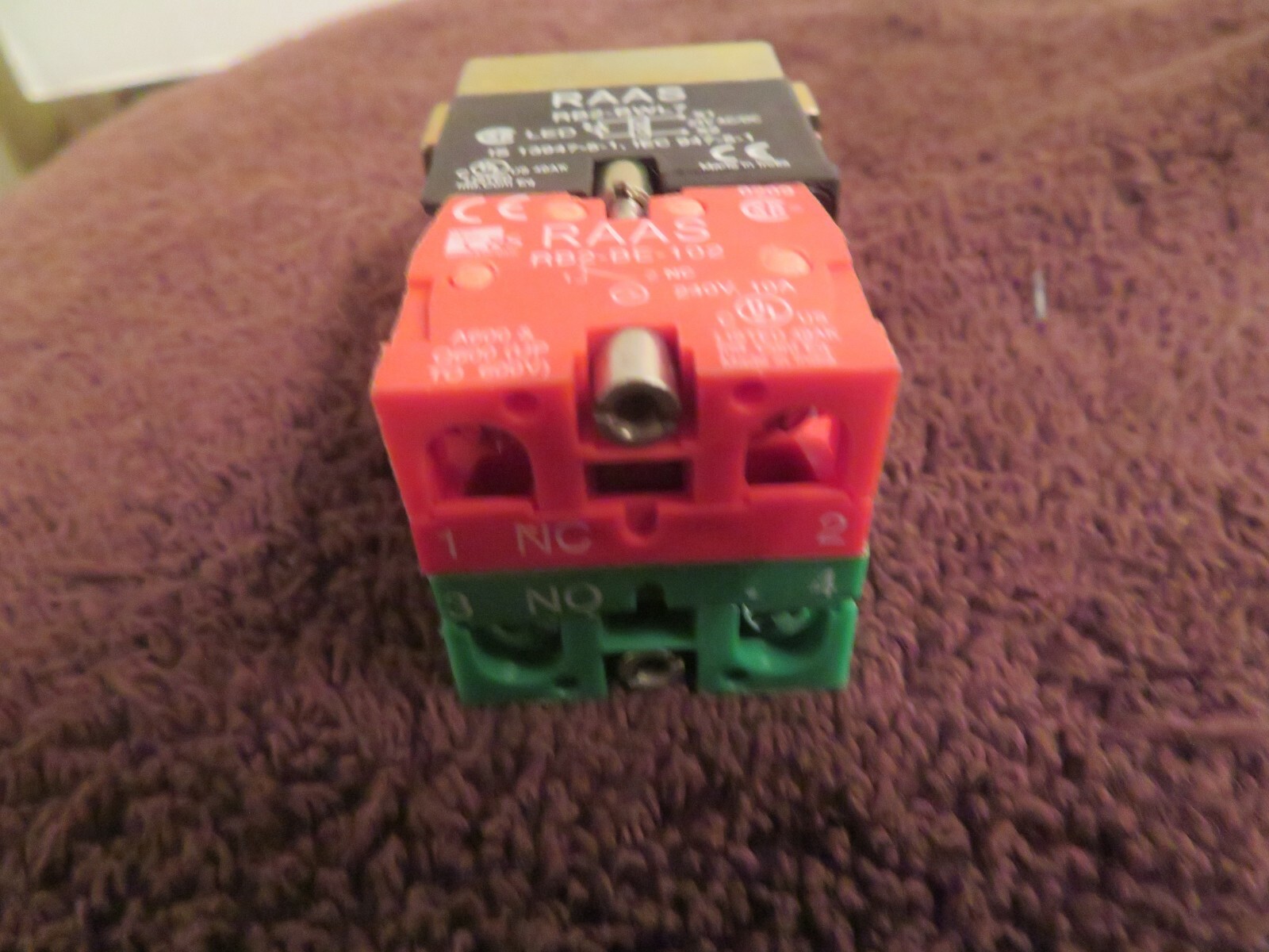 NEW SHAMROCK CONTROLS CONTROL BLOCK RB2BWL745-24 RB2BWL74524 RB2-BWL7 ...