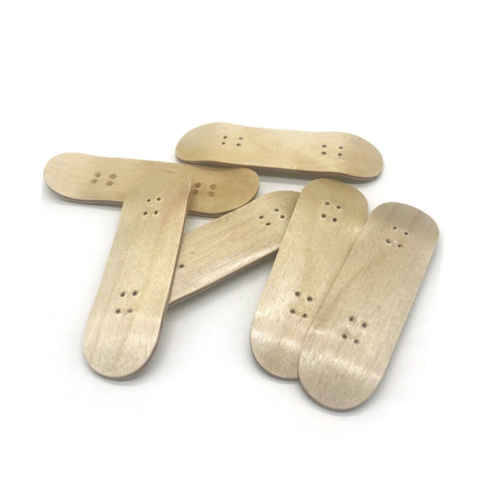 10Pack Handmade Wooden Fingerboards Lot Tech Deck 30mm x 100mm Maple ...