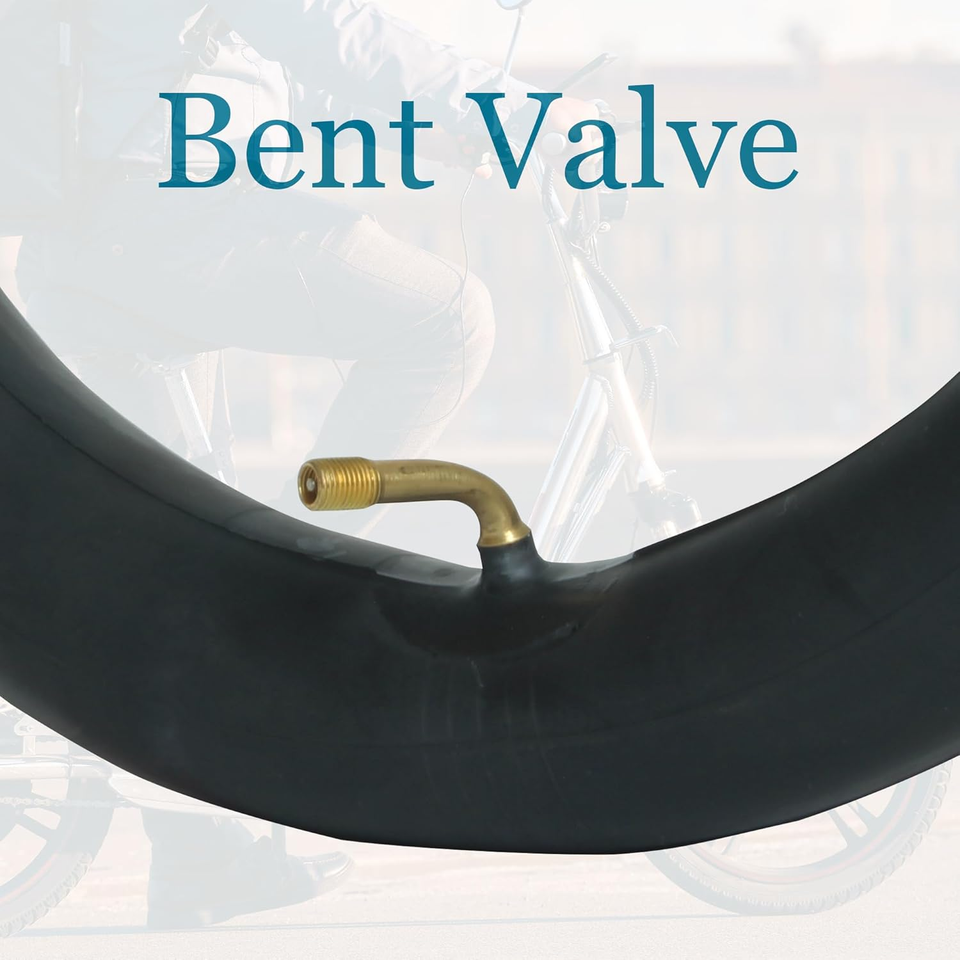 2 Pack 14x2.125 Bike Tube with Bent Valve for El | eBay
