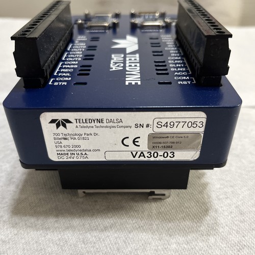 Teledyne Dalsa VA30-03 Vision Appliance For Dual Camera 1600x1200 Max, RS-232 | eBay