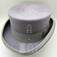 CLASSIC Wool Felt Men Tuxedo Top Hat Coachman Victorian Topper | 61cm ...