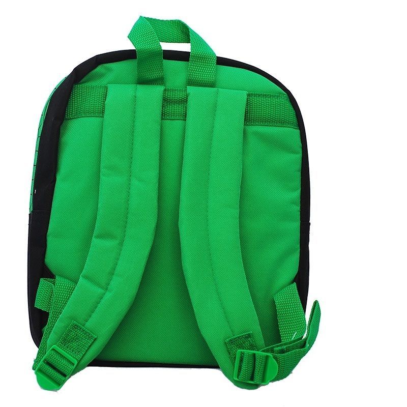 Backpack 12" + Front Zippered Compartment TMNT Ninja Turtles Shell ...