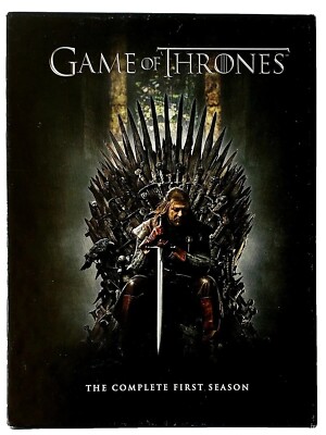 Game of Thrones The Complete First Season 1 Boxed Set DVD 2012 ...