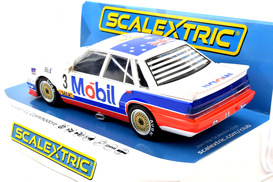 Scalextric "Mobil" Holden VL Commodore DPR W/ Lights 1/32 Scale Slot ...