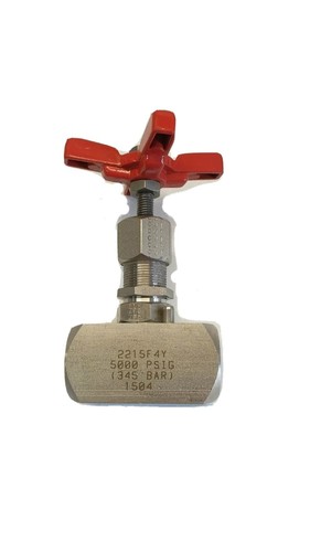 Hoke 2215F4Y 5000 PSIG Valve Series: 2200 Needle Valve 316 Stainless | eBay