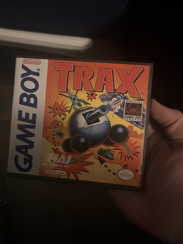 Trax (Nintendo Game Boy, 1991) Rare USA Version Authentic (Tested) With ...