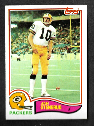 JAN STENERUD 1982 TOPPS !! CARD #366 NM PACKERS | eBay