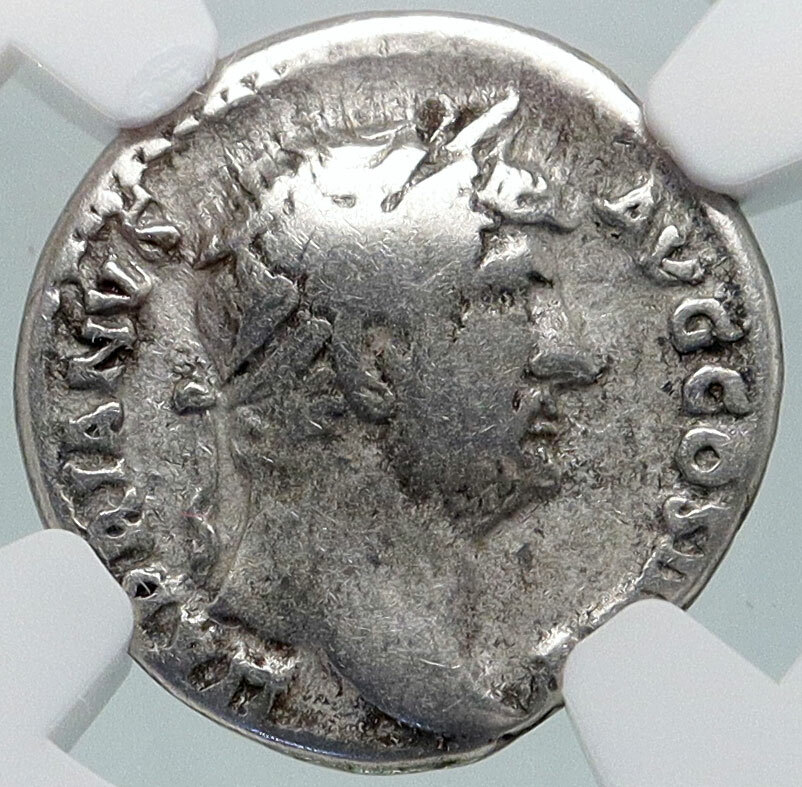HADRIAN Travel Series RESTITVTORI HISPANIAE Rabbit Silver Roman Coin ...