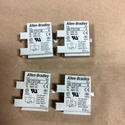Allen-Bradley 100-FSV136 Surge Suppressor Series A Lot Of 4 B84 | eBay