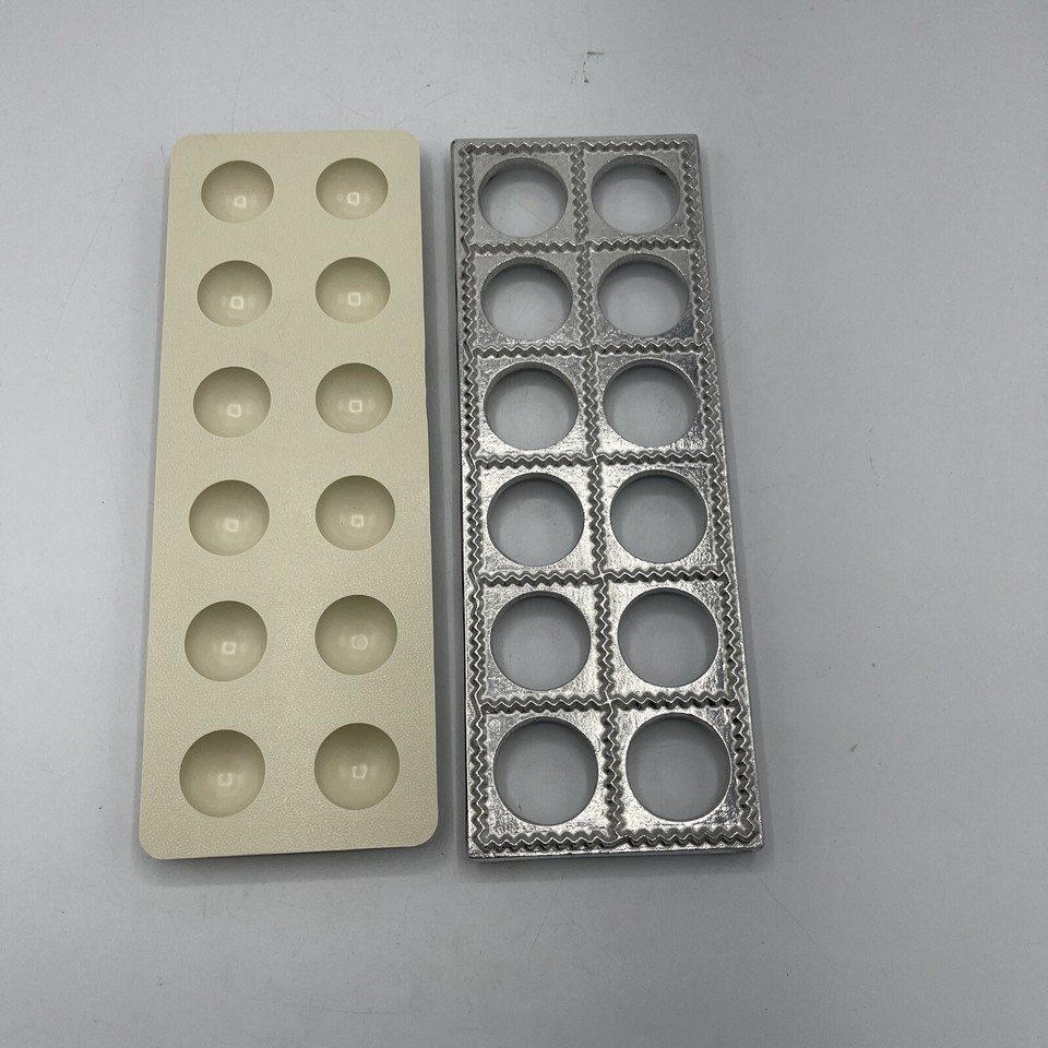 Norpro Ravioli Maker Frame Press Pasta Dough Mold Tool Form In Box ...