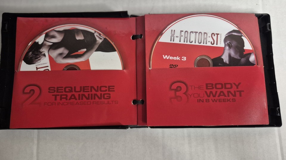 Stength Training Workout Program 8 Week Training DVD Set Weider X ...