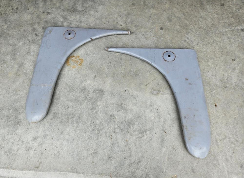 Original Ford 9N 2N Tractor Hood LH RH Side Panels Dog Legs No Lower Hole - RARE | eBay