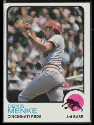1973 Topps Denis Menke Cincinnati Reds #52 | eBay