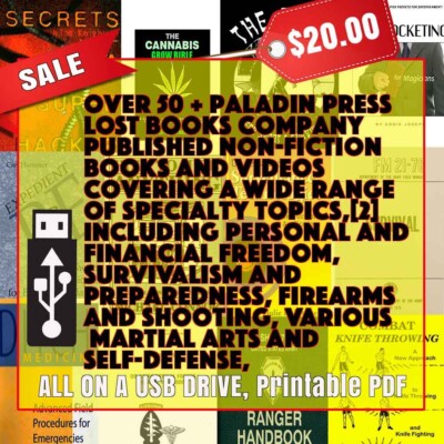 Paladin Press Banned Digital Ebooks I Wilderness Survival I Fire arms I ...
