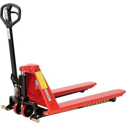 NEW! Manual High-Lift Skid Jack Truck, 3300 Lb. Capacity, 21" x 45 ...