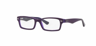 Ray-Ban Junior Kid's Rectangular Eyeglass Frames RB1530 48mm Violet | eBay