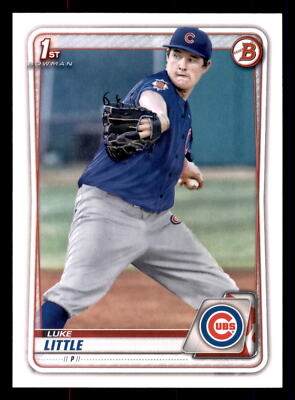 2020 Bowman Draft Luke Little #BD-105 Chicago Cubs | eBay