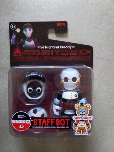 Five Nights at Freddy's Snap Staff Bot figure | eBay UK
