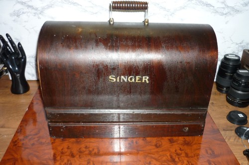 Vtg Singer Sewing Machine Bentwood Case no Key 3/4 Size 99 28 128, | eBay