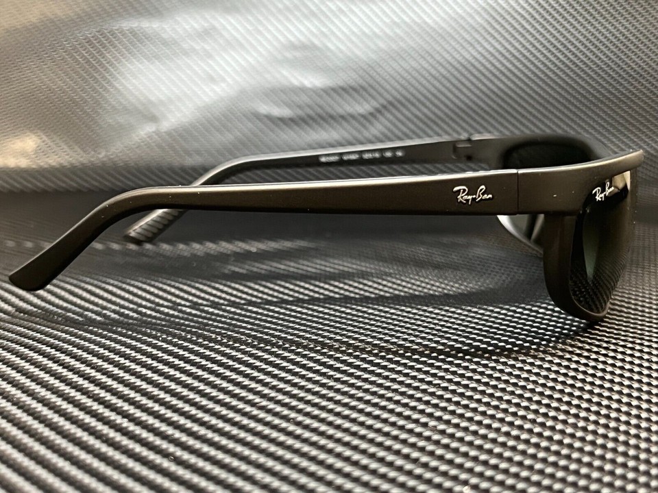 RAY BAN RB2027 W1847 Black Rectangle 62 mm Unisex Sunglasses ...